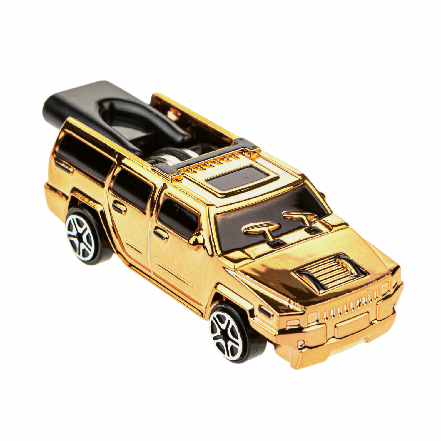 Машинка 1Toy "Свист-Авто", металл/пластик, для детей 3-14 лет, длина 8 см, оранжевая