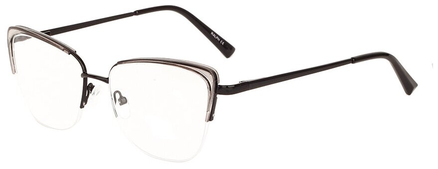 Готовые очки для чтения черные с диоптриями +3.50 футляр