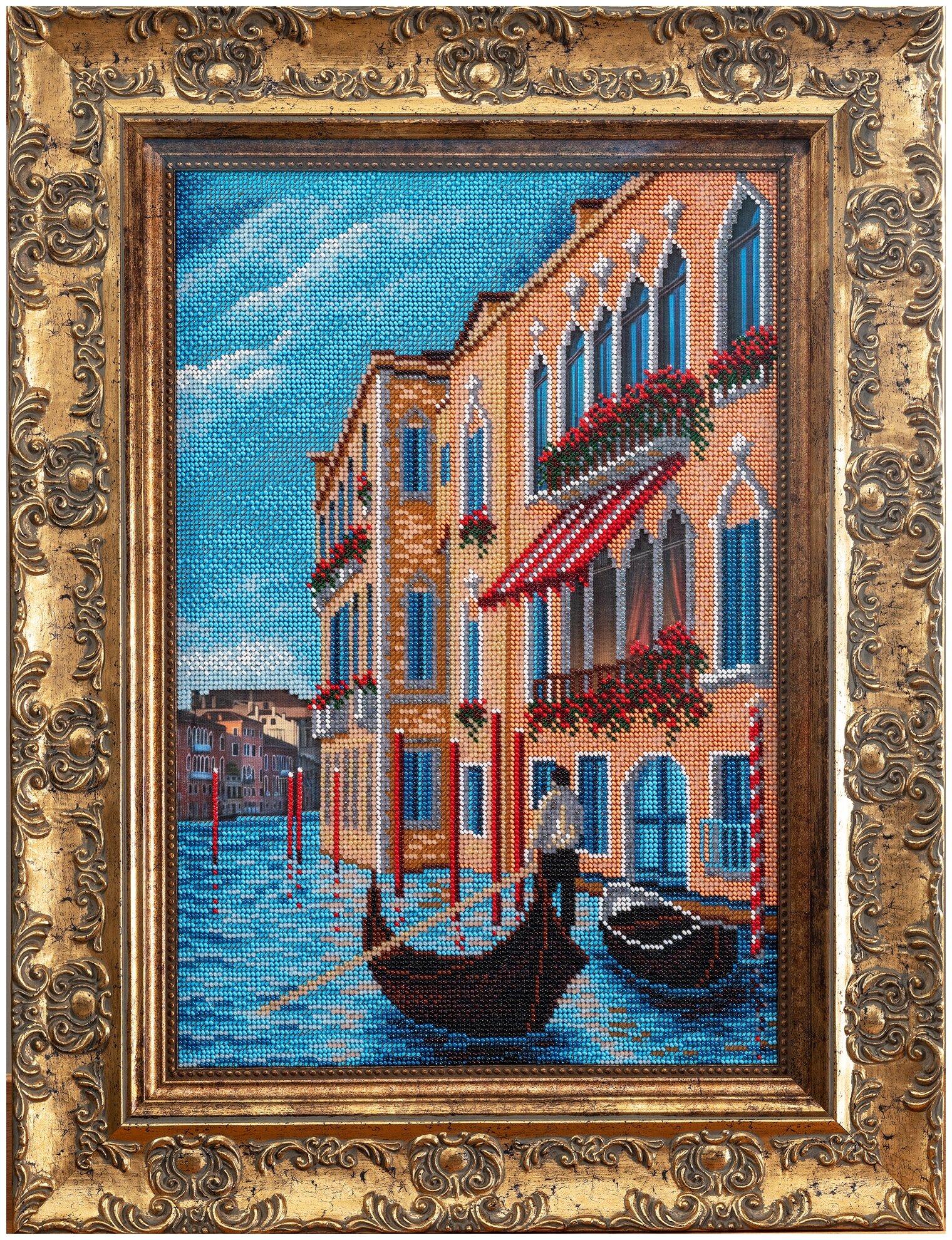 Набор для вышивки бисером, Радуга бисера, В-268, Гранд канал. Венеция, 26Х38