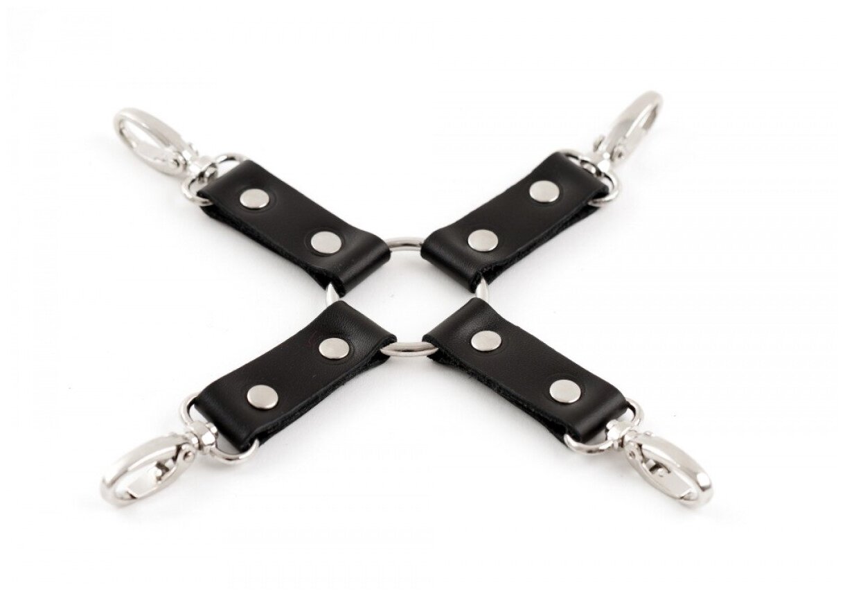 Крестовина из натуральной кожи Lady's Arsenal Black