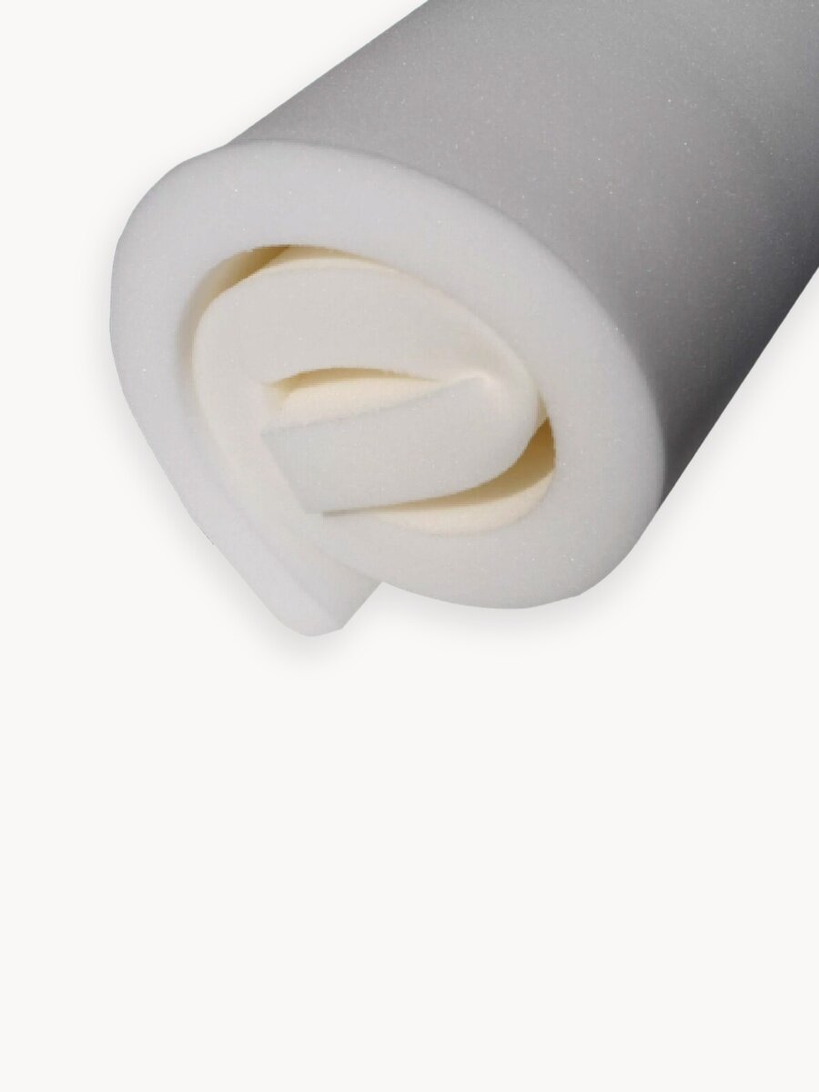 Мебельный поролон ППУ марки EL 2540 высота 3 см, 50х100 для матрасов, ремонта мебели и рукоделия