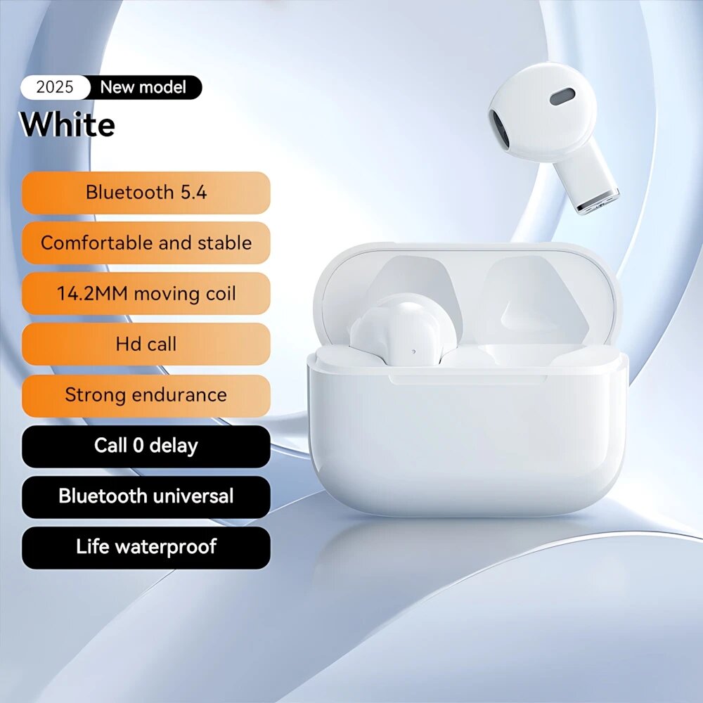 Беспроводные внутриканальные наушники Bluetooth Hi-Fi Белый, PRO5S White