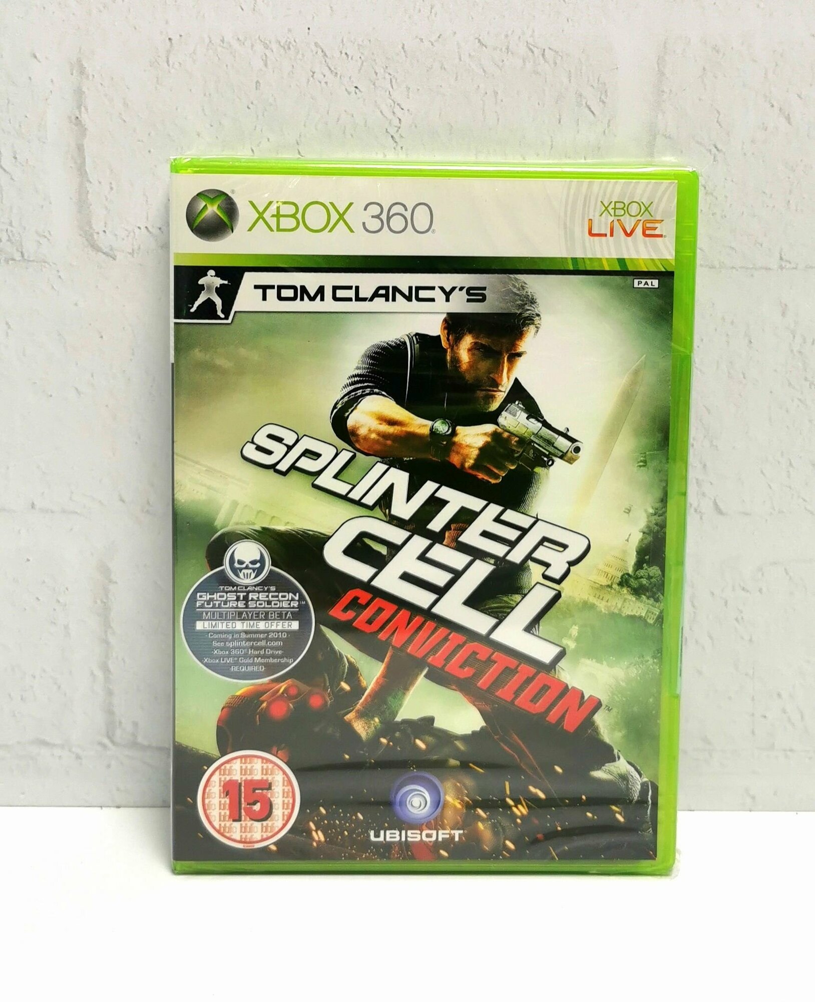 Tom Clancys Splinter Cell Conviction Видеоигра на диске Xbox 360. Товар уцененный