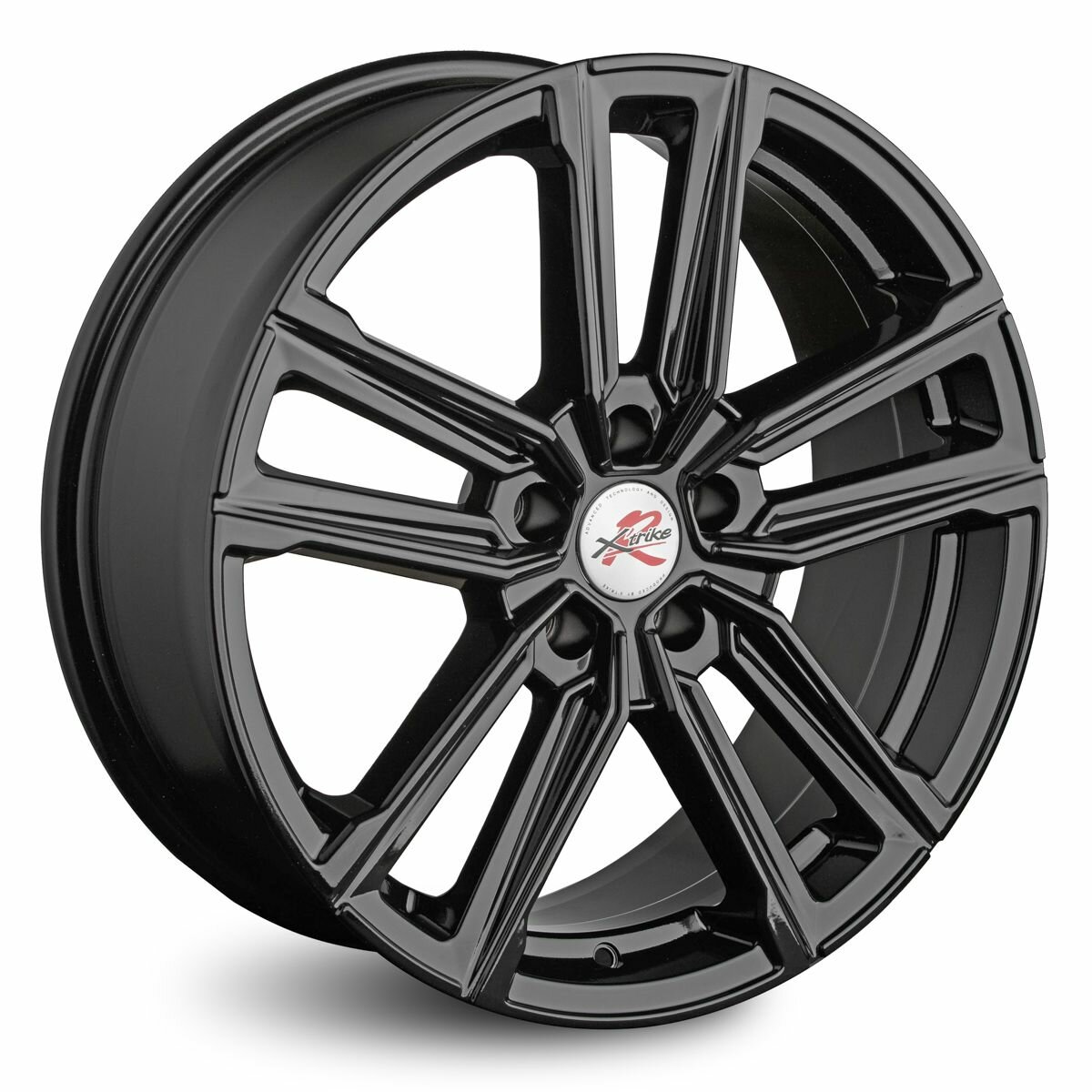 Литой колесный диск XtrikeRST R078 Tiggo 7 7R18 5*108 ET33 d60,1 Черный