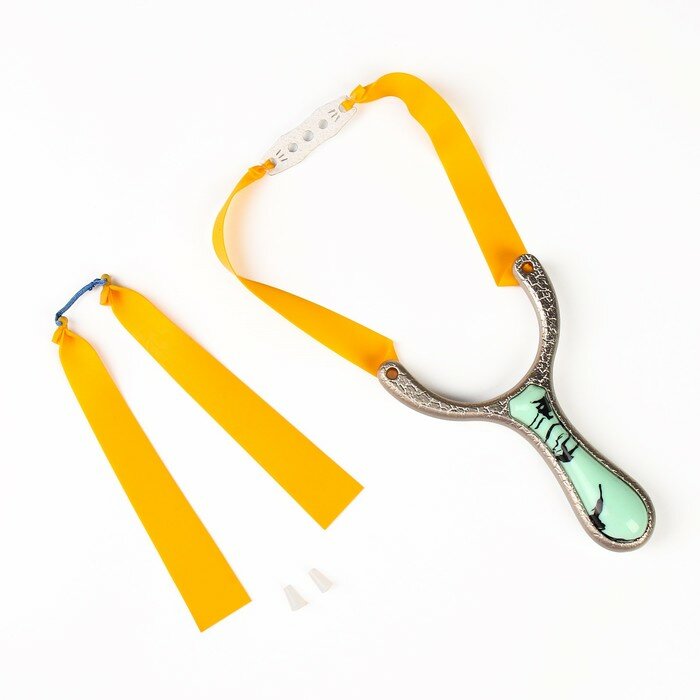 Рогатка спортивная «Скала» со жгутом для стрельбы стрелами, металл, 12 см