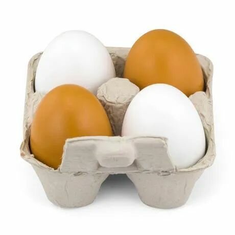 Игровой набор из дерева Viga Toys Набор "Яйца" (4 шт.) 50044VGT