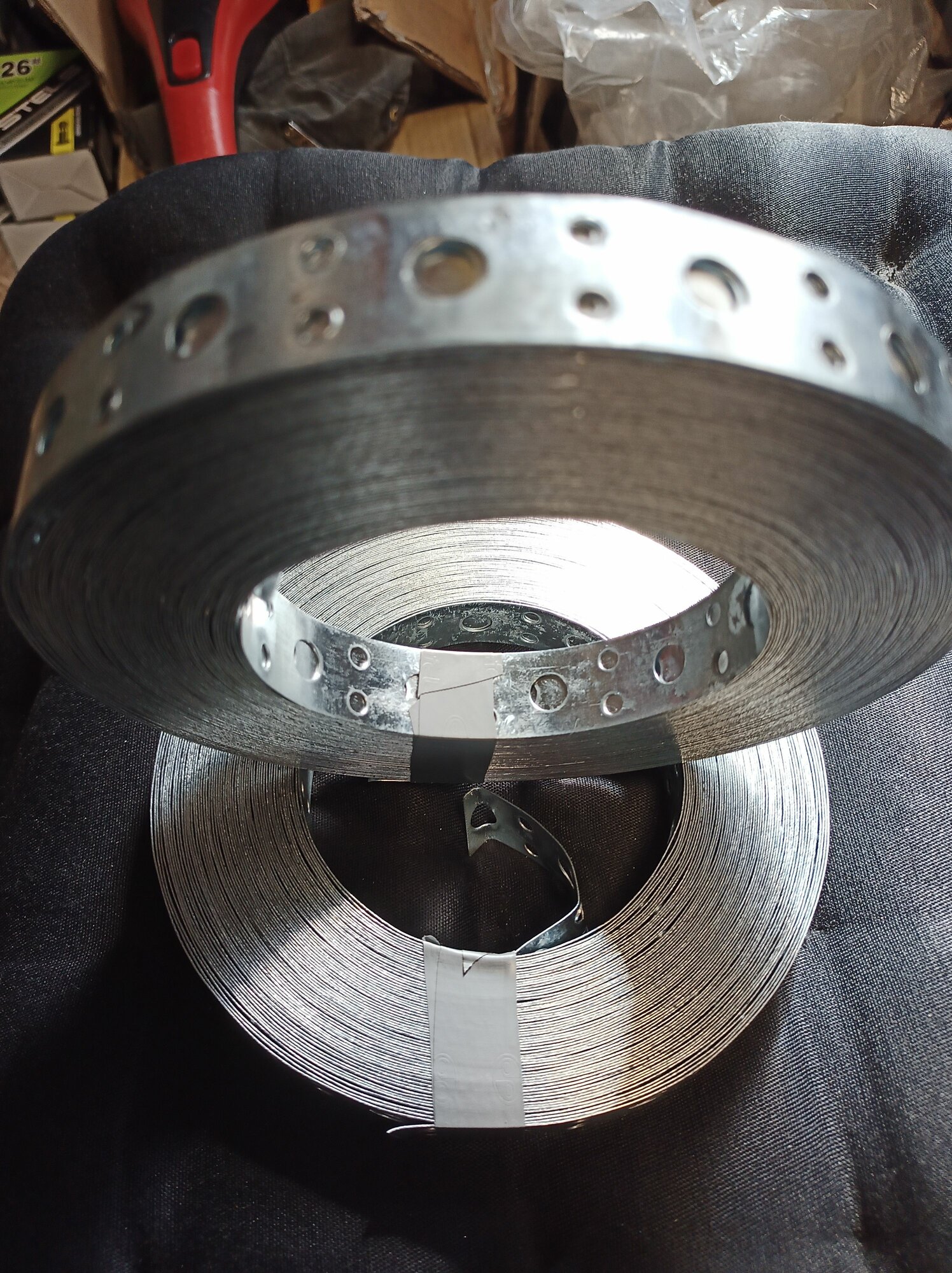 Перфорированная лента 20*0,4*25000 мм перфолента (прямая)