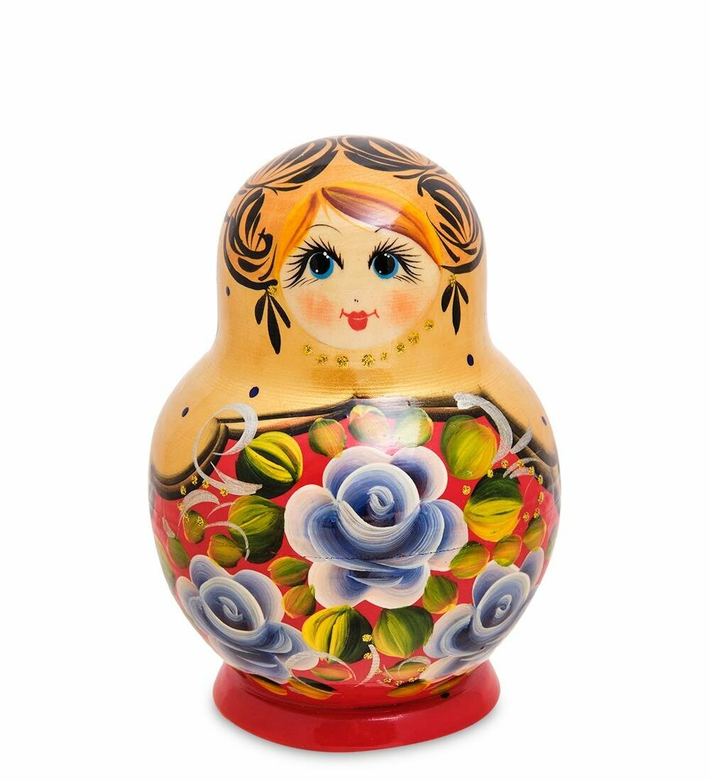 Матрешка 10м "Аксинья" A2179443 Народные промыслы, Дерево липа, краски, лак