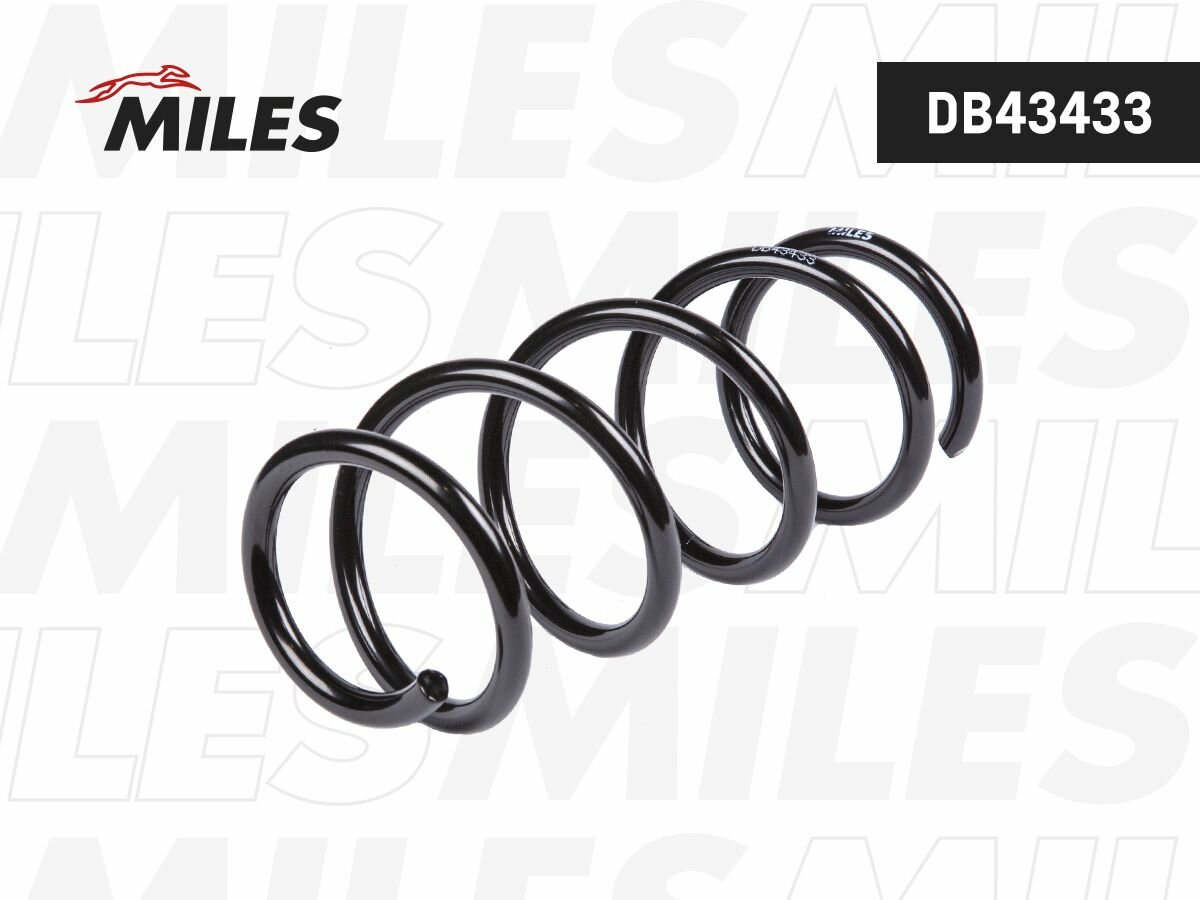 Пружина подвески NISSAN ALMERA G13 12- задняя, MILES DB43433