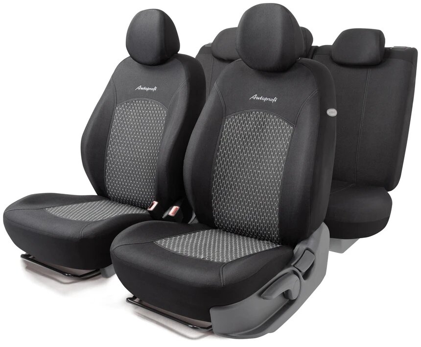 Чехлы автомобильные Autoprofi JACQARD Жаккард скайнет 11 предметов