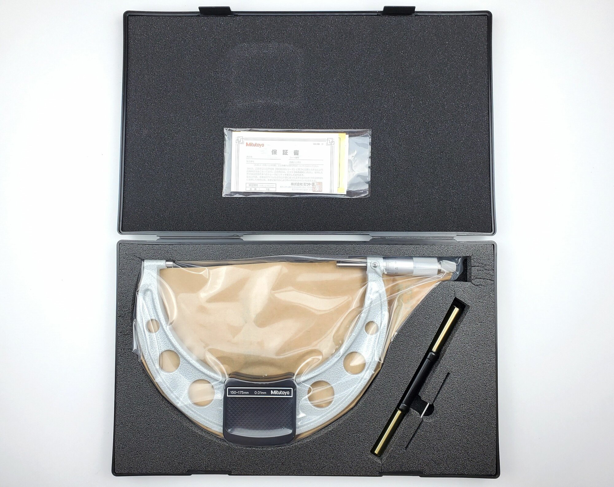 Микрометр нониусный 150-175мм Mitutoyo (Япония) 103-143