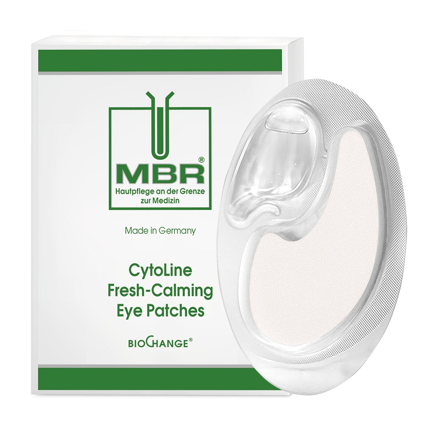 MBR CytoLine Fresh-Calming Eye Patches Патчи для области вокруг глаз "Свежесть и Комфорт", 3,3 мл