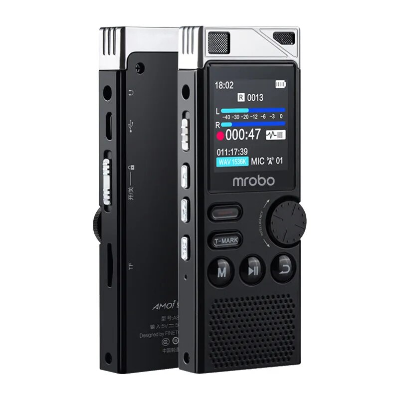 Профессиональный цифровой диктофон 8/16/32 ГБ 32 ГБ