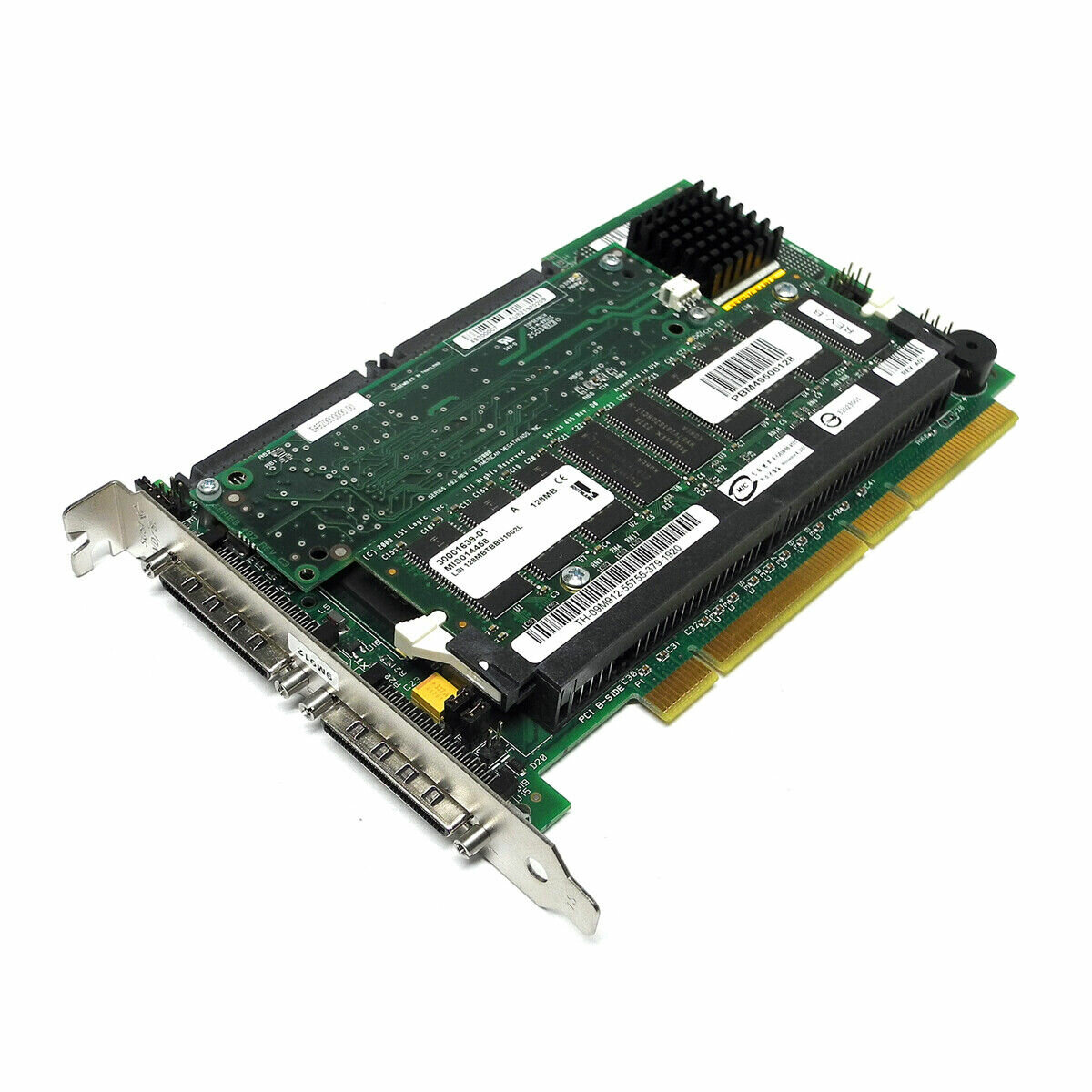 Контроллер Dell Perc 3 AMI Megaraid Elite 1600 493 SCSI Raid Card 9M914
