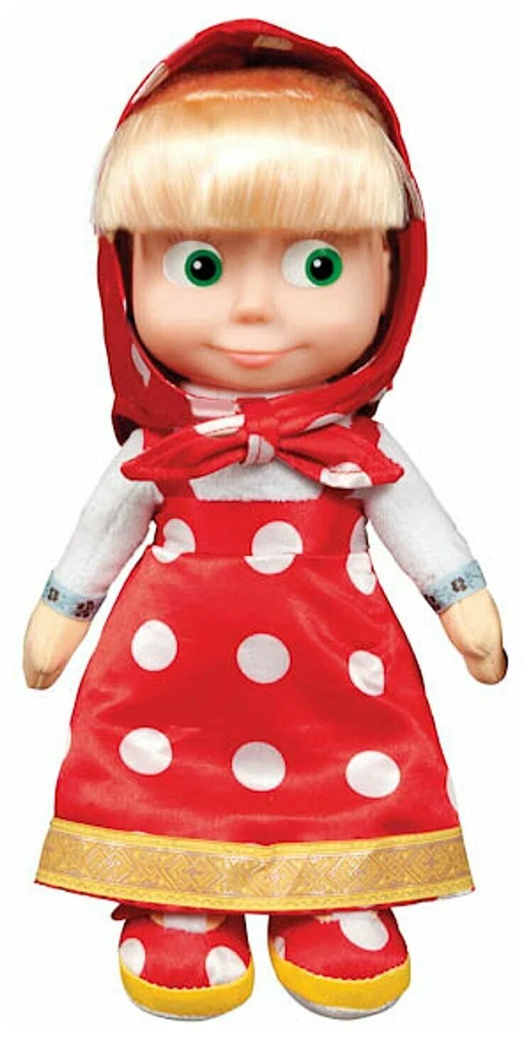 Игрушка мягкая "Мульти-Пульти", Маша и Медведь "Маша" V86121/22A, 22 см, озвученная