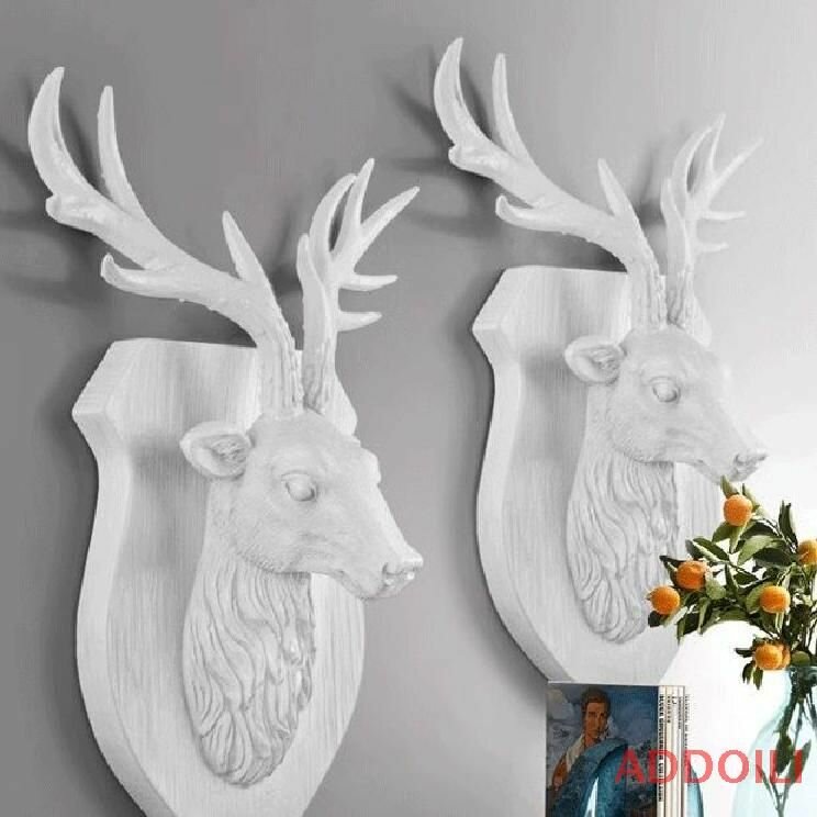 Декоративная фигура на стену "Голова оленя"