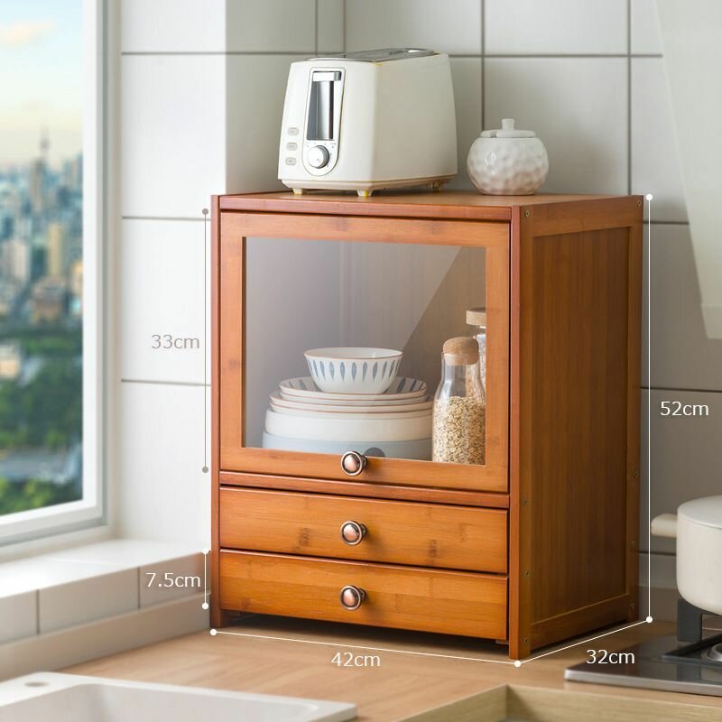 Деревянная хлебница/42/коричневый/желтый/Q