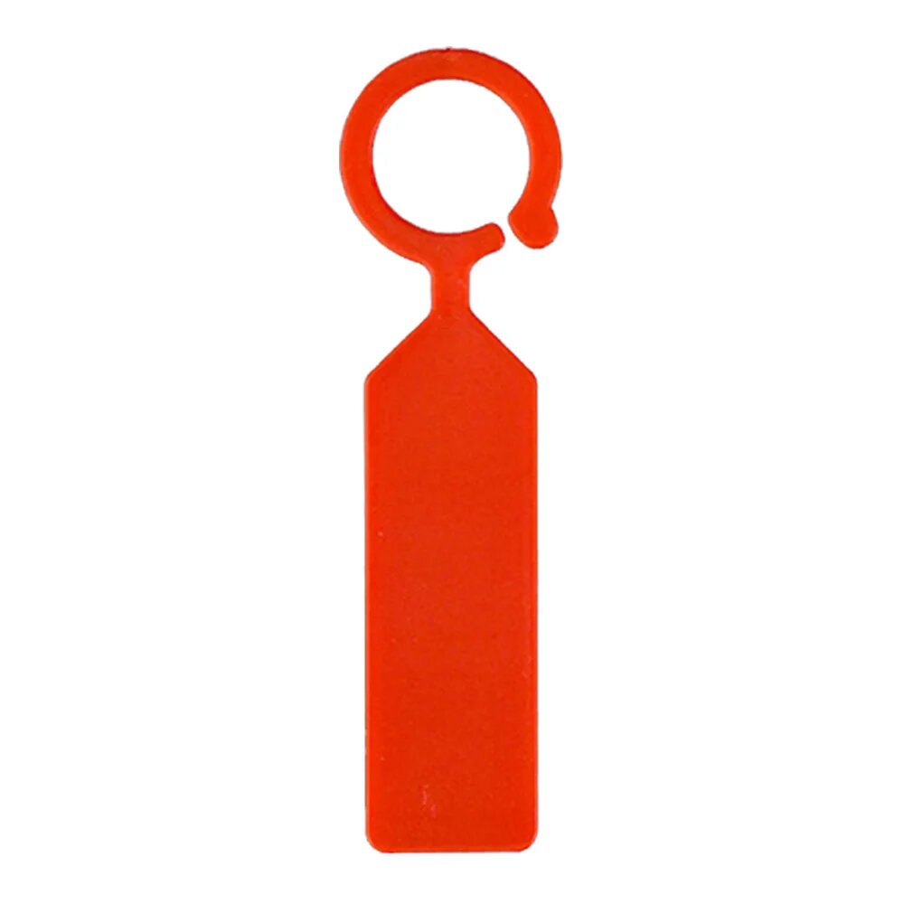 Маркеры для растений сердечной формы 50PCS, Оранжевый, Red