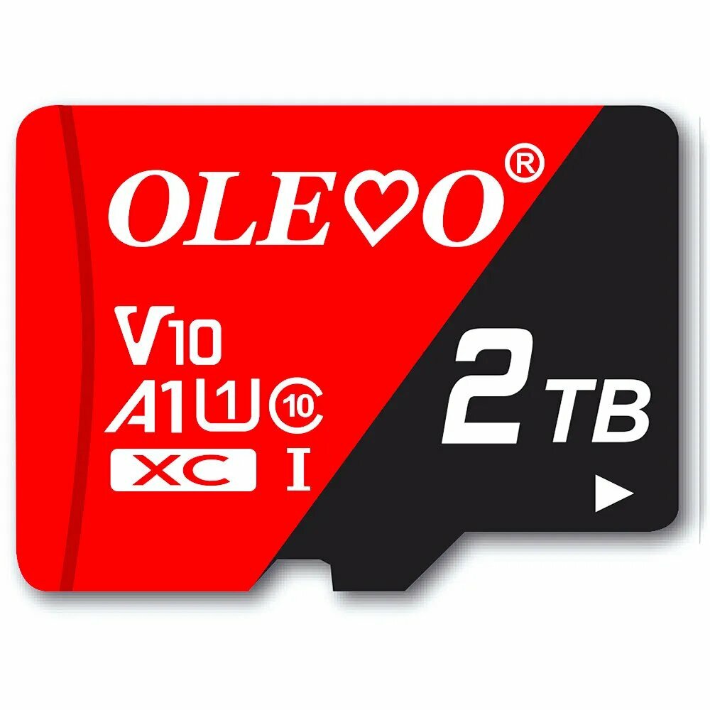 Olevo карта памяти microSD 512 ГБ, 256 ГБ, 128 ГБ, 64 ГБ, 32 ГБ, 16 ГБ, 8 ГБ 2TB