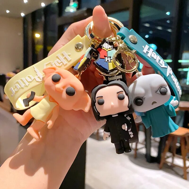 Ключница Harry Potter с фигуркой Северуса Снейпа, цвет черный — фото 1