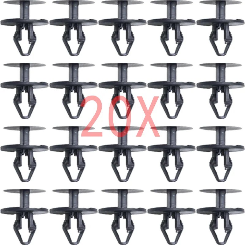 Пластиковые зажимы для отделки 11589292 Для Vauxhall Opel Chevrolet GM 20X