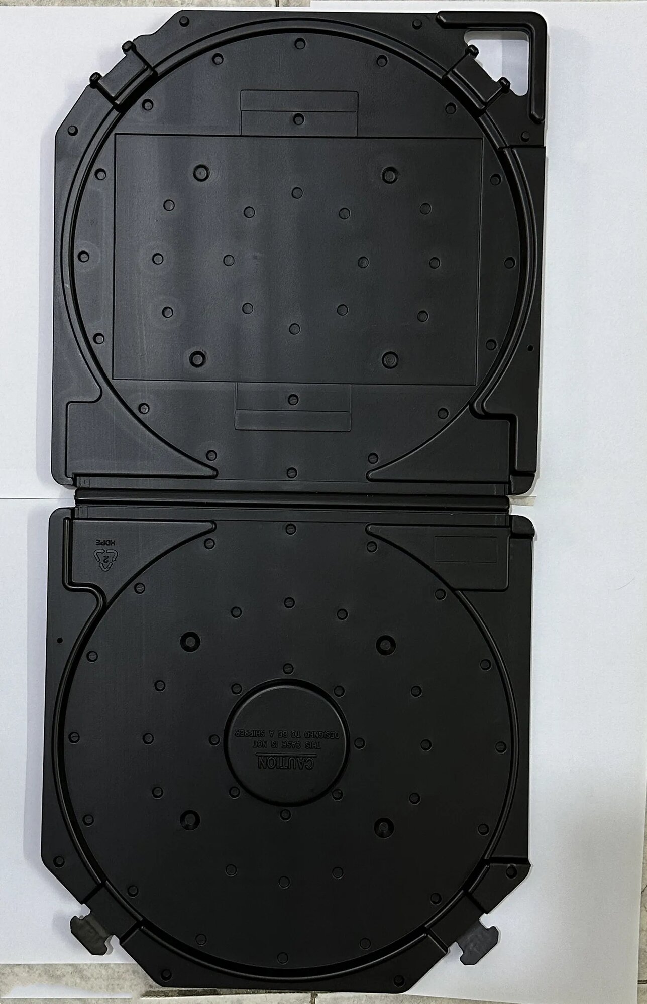 Пластиковая коробка для аудиокассет Black