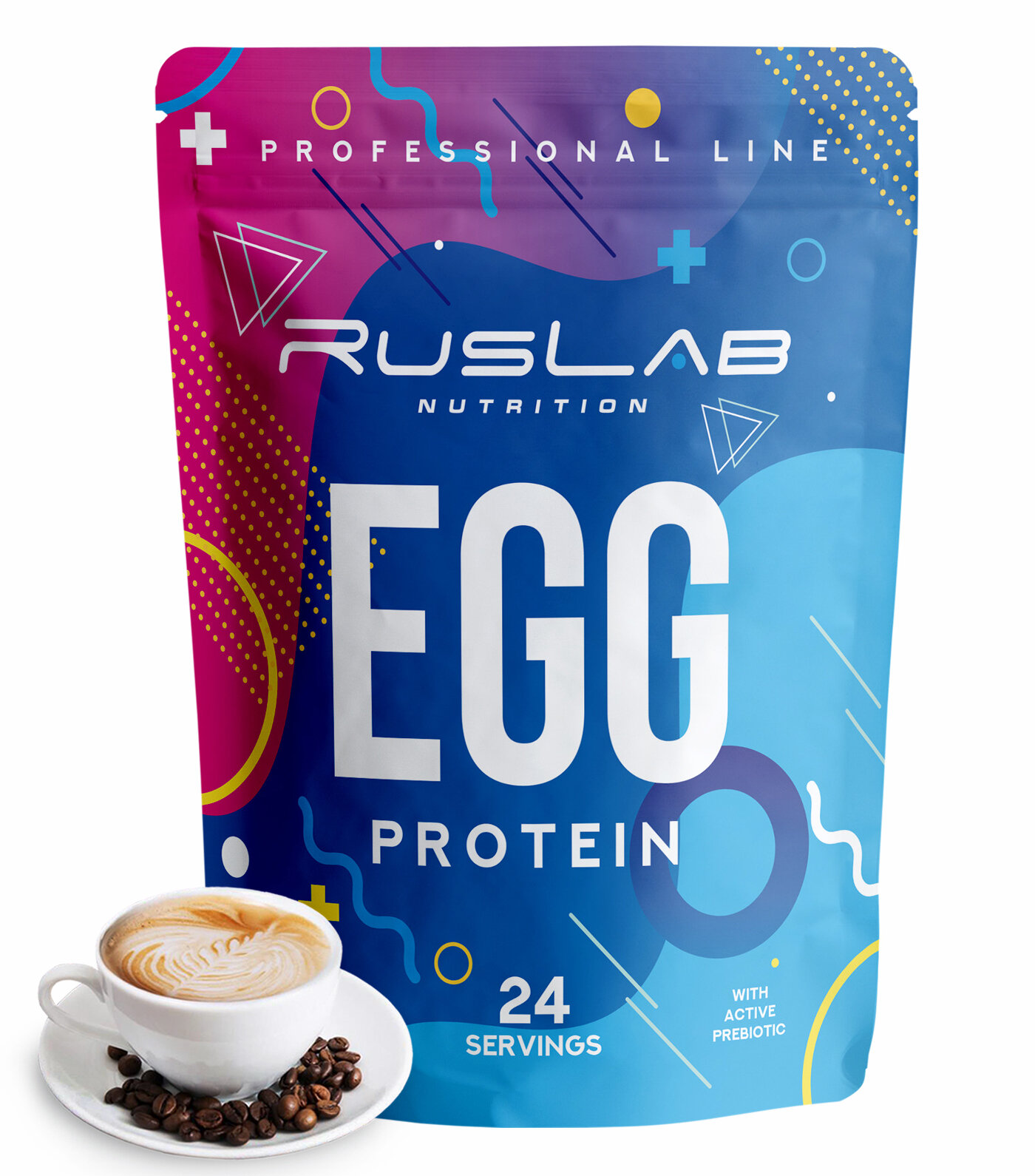 Яичный протеин EGG PROTEIN (720 гр), вкус капучино