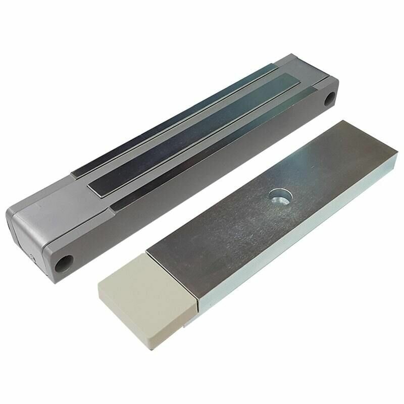 AL-400 PRemium (12В) (серый) замок электромагнитный Aler