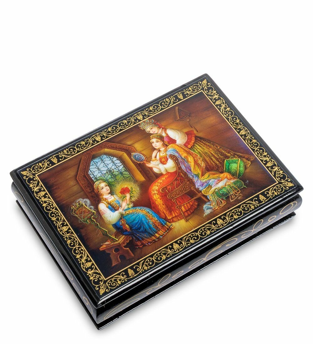 Шкатулка в технике декупаж (10х14х4)