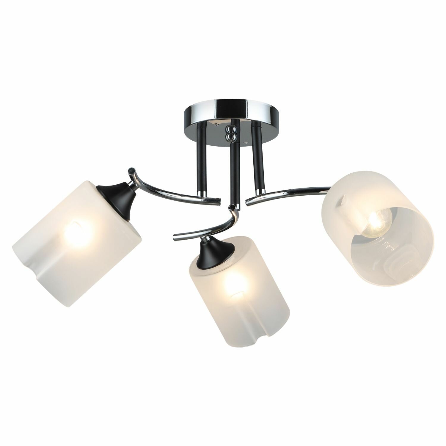 Люстра потолочная, Цвет - Хром, K2180/3, Е27