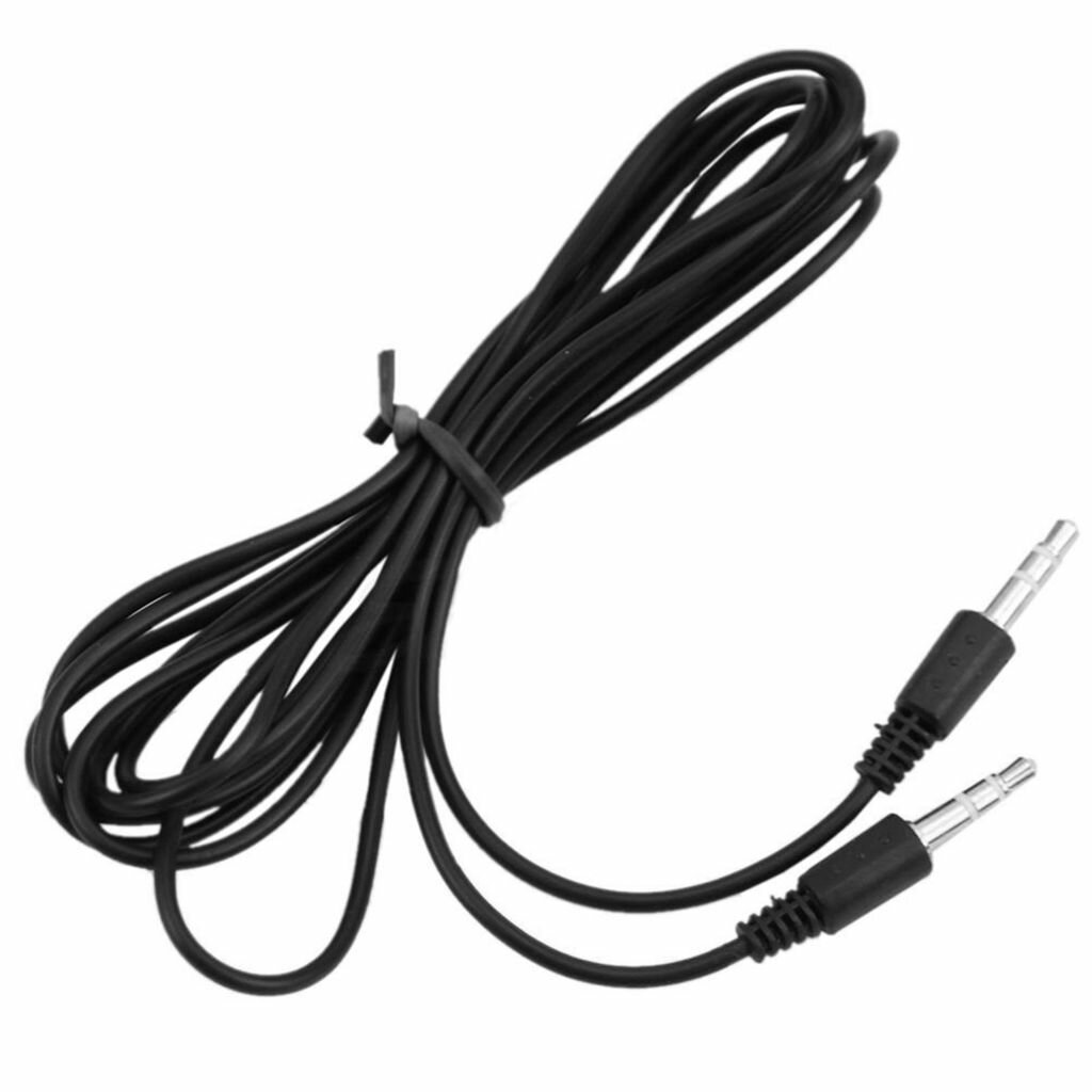 Записывающий кабель длиной 2 м черного цвета