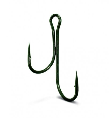 Крючок кованый Двойник Vido-Craft VD-083 (BN), размер #2/0, 1шт.