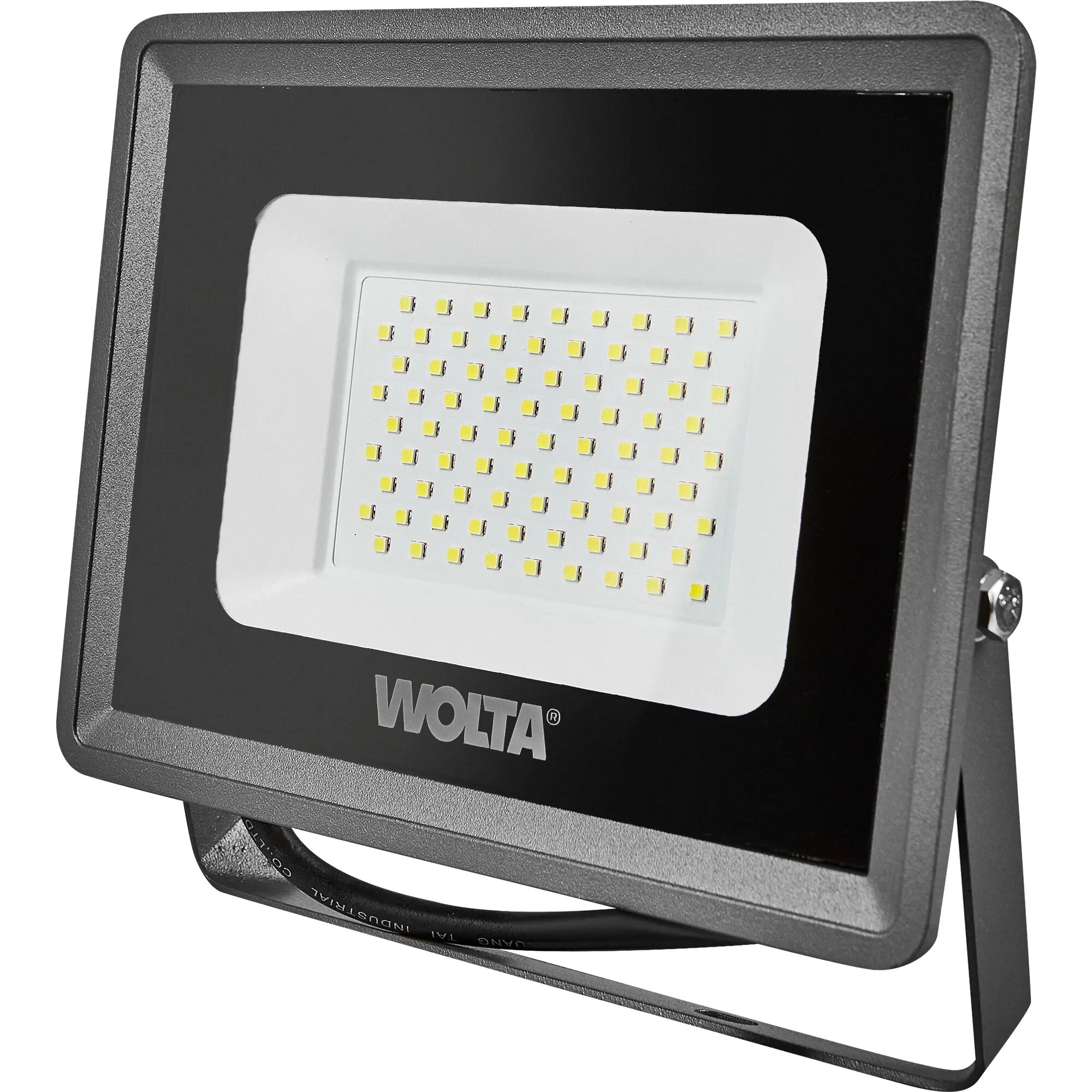 Прожектор светодиодный уличный Wolta WFL-70W/08 70 Вт 5700К IP65 нейтральный белый свет