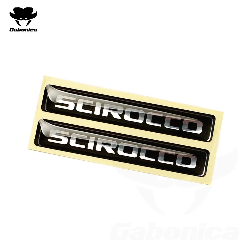 Эмблема SCIROCCO, 2 шт, для VW Volkswagen
