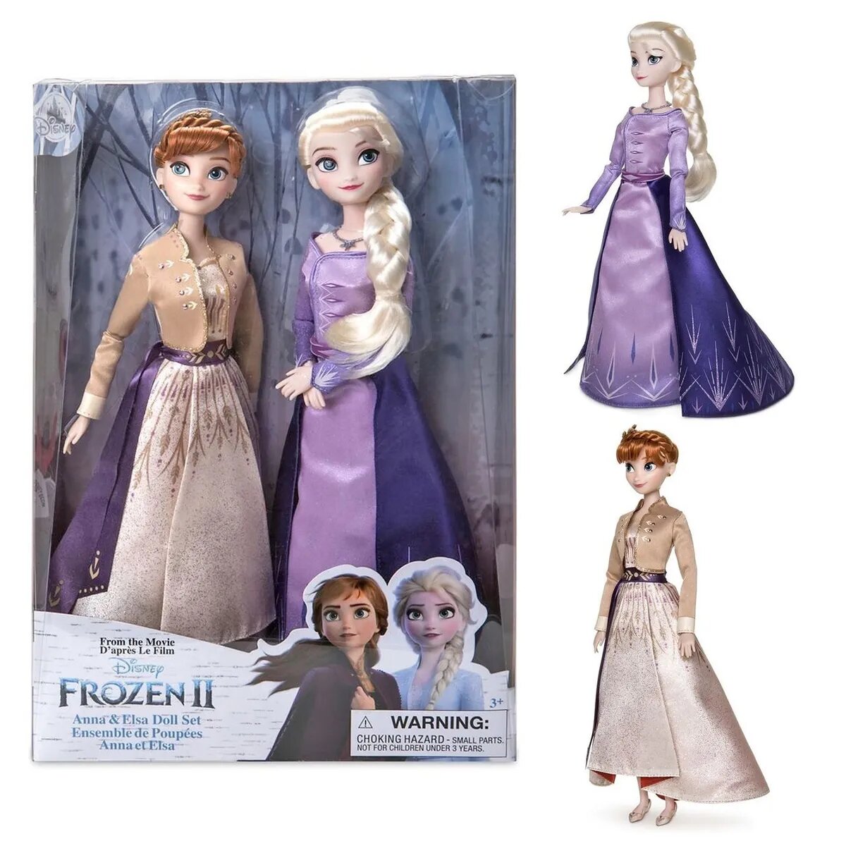 Набор кукол Анны и Эльзы - Волшебный Дуэт Холодное сердце "FROZEN 2"