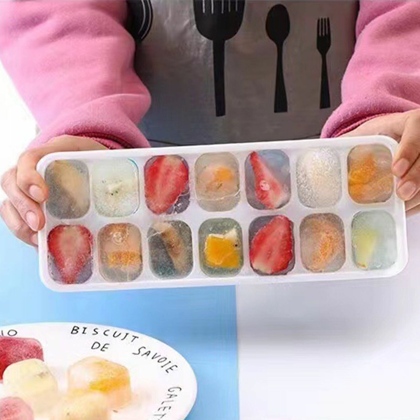 Кухонные квадратные лотки для кубиков льда