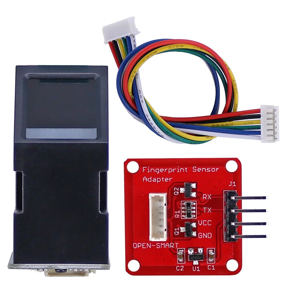 Датчик отпечатков пальцев OPEN-SMART Fingerprint Recognition Sensor + Adapter Module