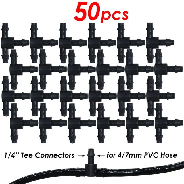 Тройники для капельного орошения 50 шт, KSL01-152-50PCS