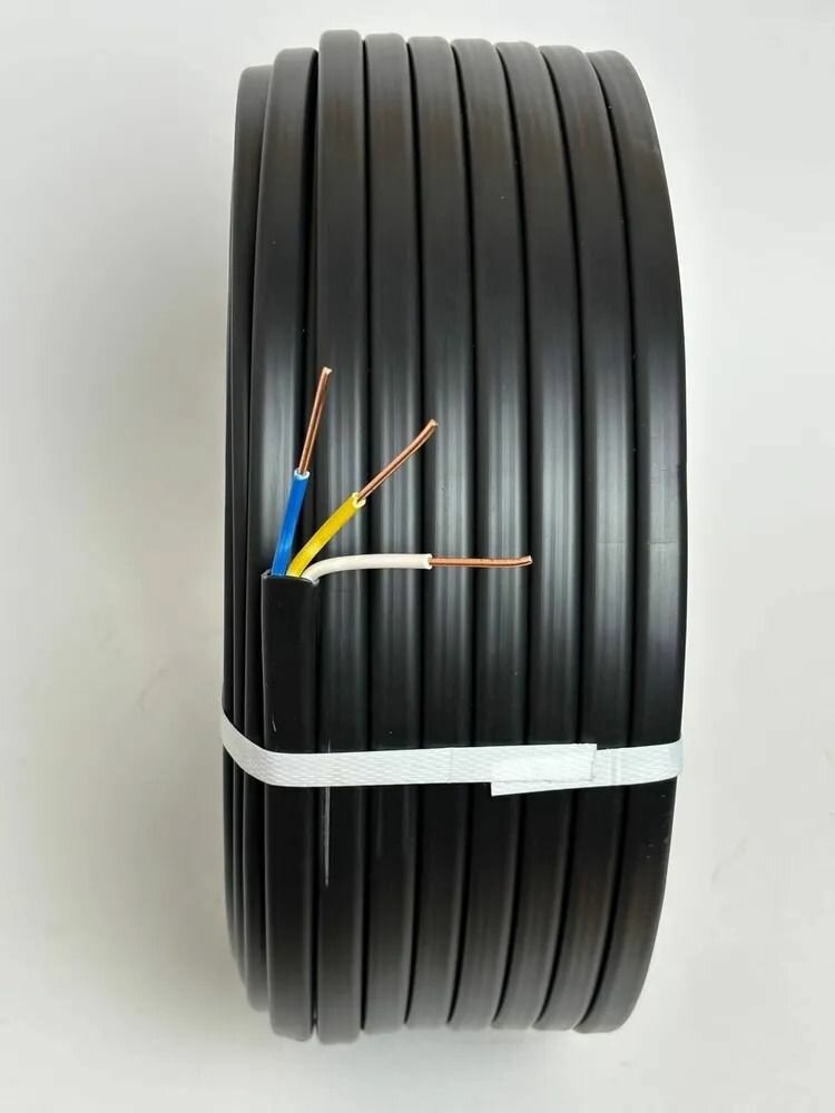 Силовой кабель ЭТК "Элеткро" ВВГ-Пнг(A)-LS 3 x 2.5 мм, 100 м, 10500 г