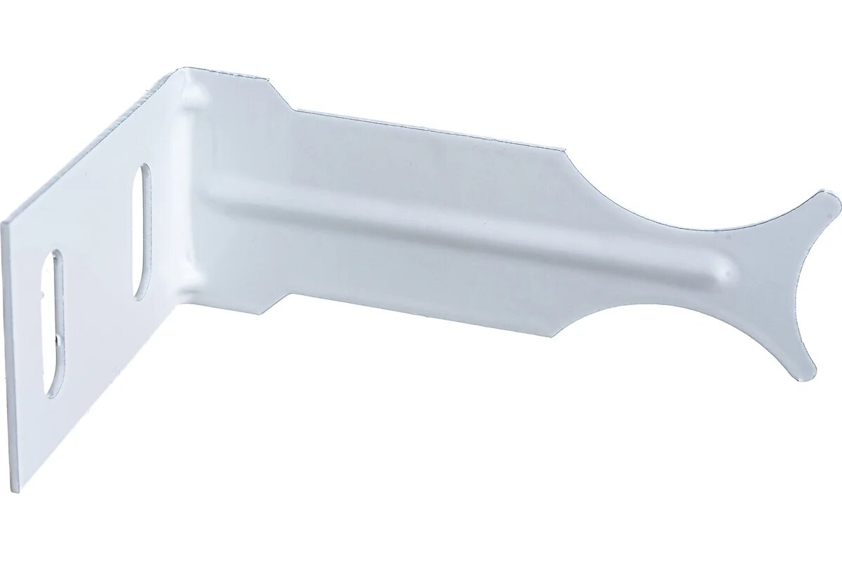 MasterProf MP-У ИС.030108универсальный угловой усиленный кронштейн для радиатора белый