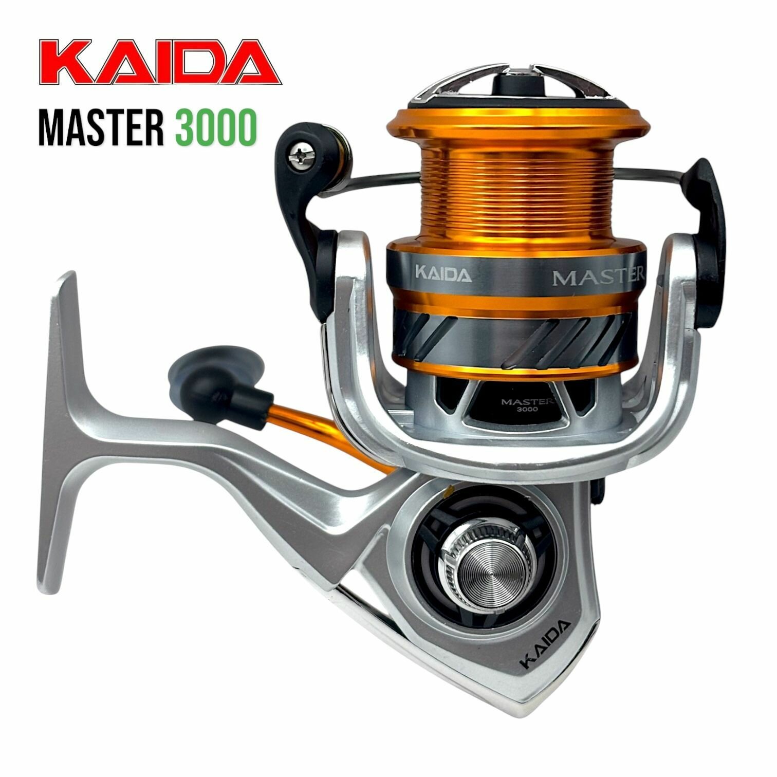 Катушка Kaida Master 3000 5+1 подшипников для рыбалки на спиннинга лайт, кайда