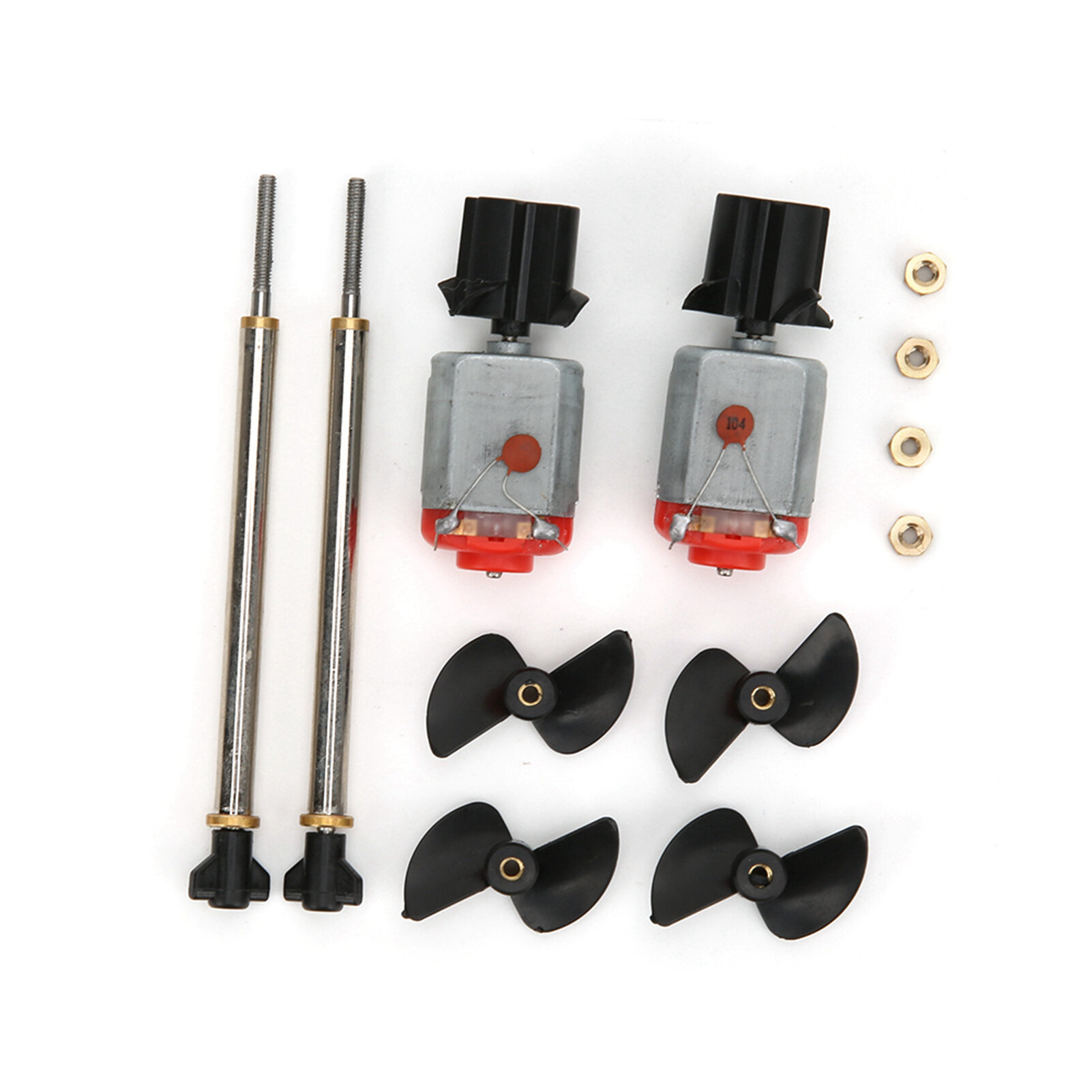 Электрический радиоуправляемый игрушечный катер-имитация крокодила, аксессуар для двигателя Flytec V005.