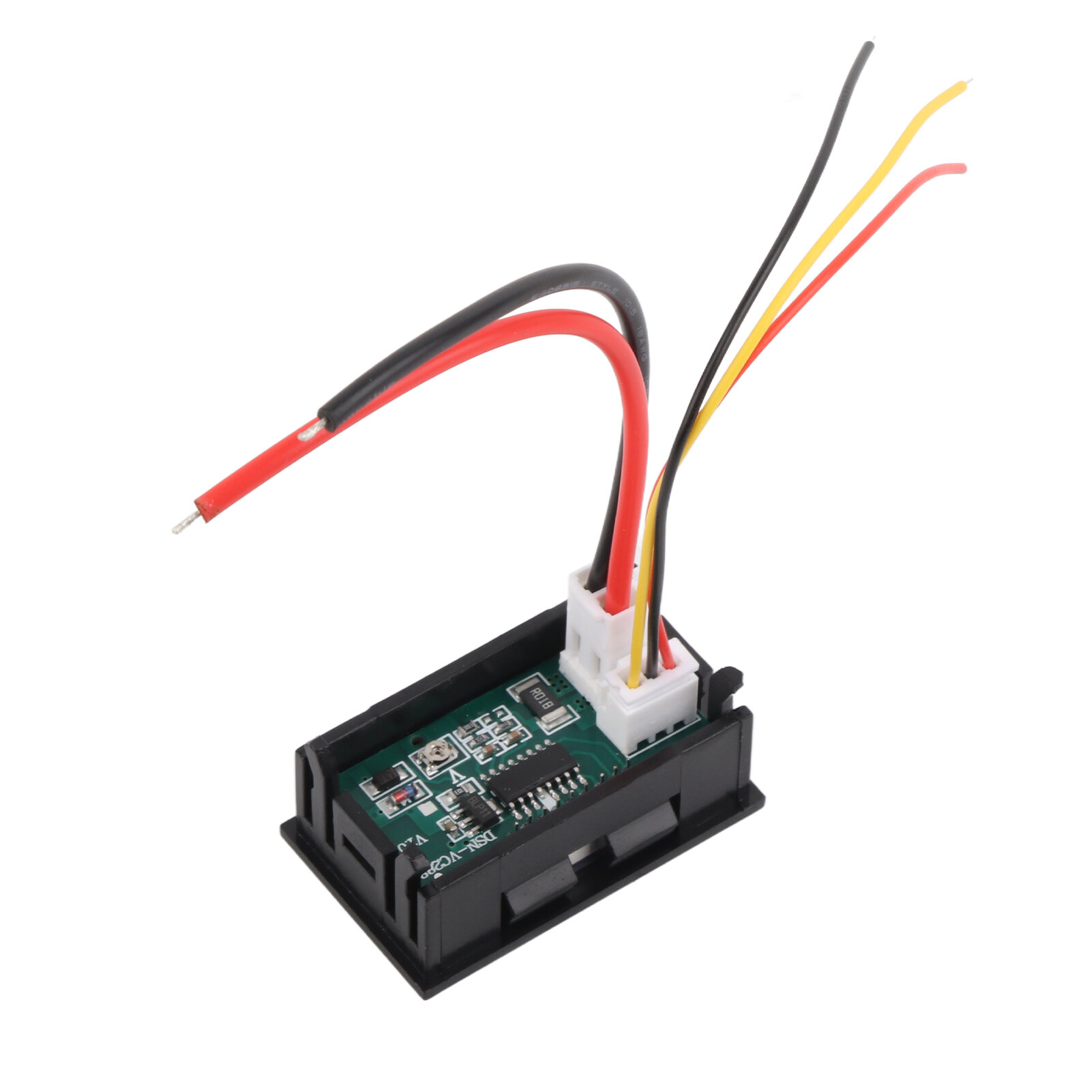 Цифровой вольтметр со светодиодной подсветкой, красный и синий, двойной дисплей, цифровой вольтметр, амперметр постоянного тока от 0 до 100 В, 10 А