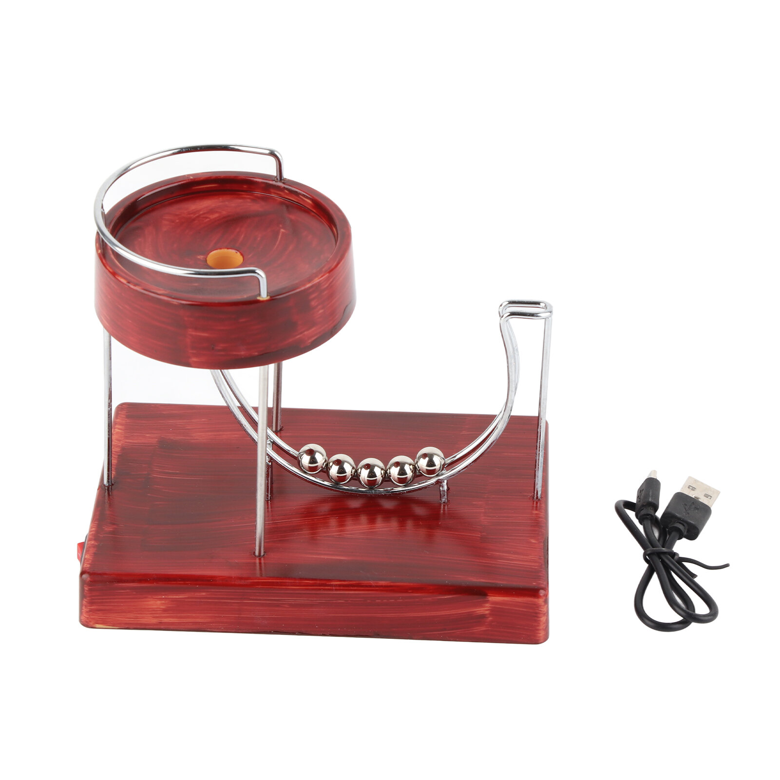 Украшение вечного движения, маленький шар, цикл, настольное художественное украшение, динамическая кинетическая скульптура для домашнего декора офиса