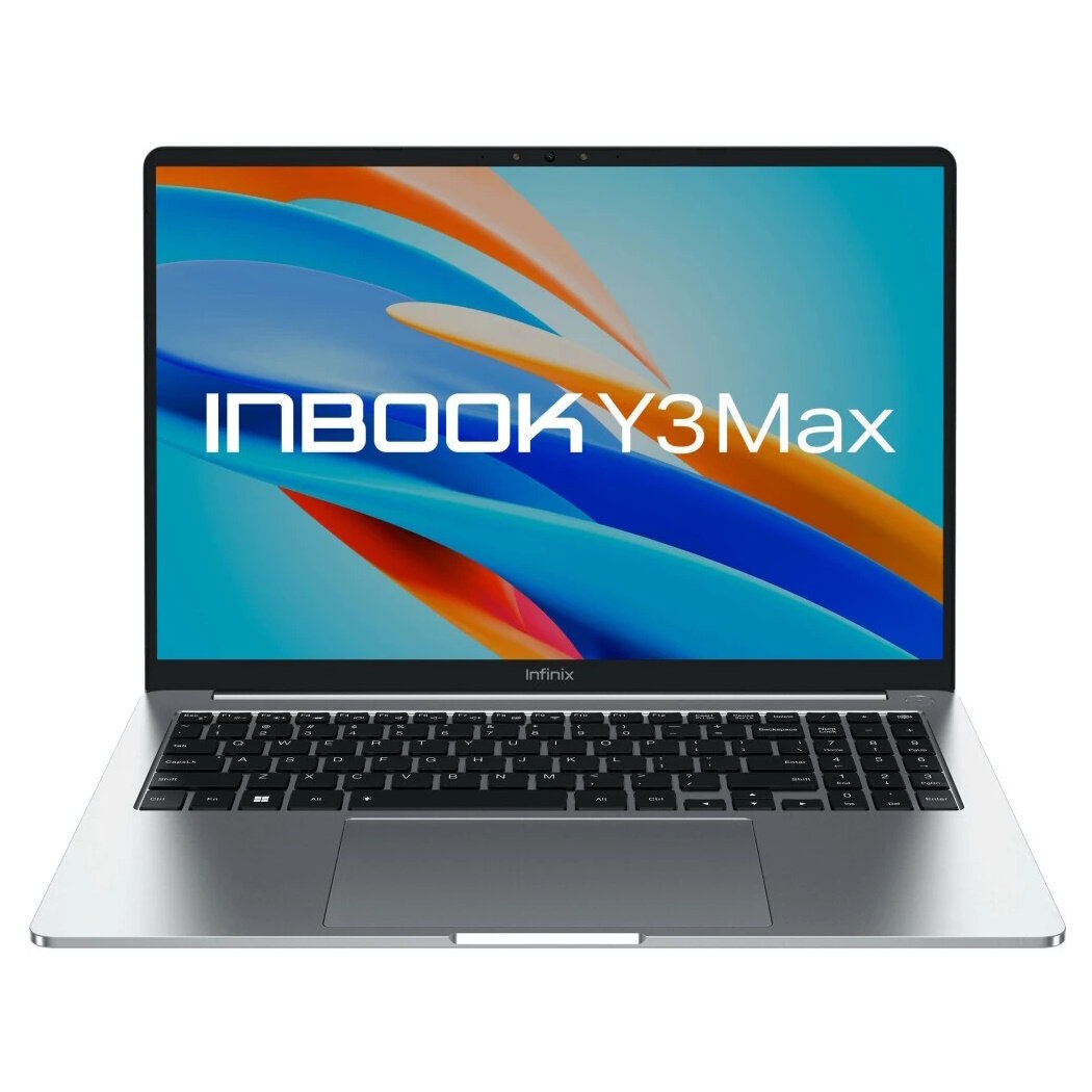 Ноутбук Infinix Inbook Y3 MAX_YL613 16"Intel Core i5 1235U 8192Mb/512Gb Intel Iris Xe Graphics Серебристый