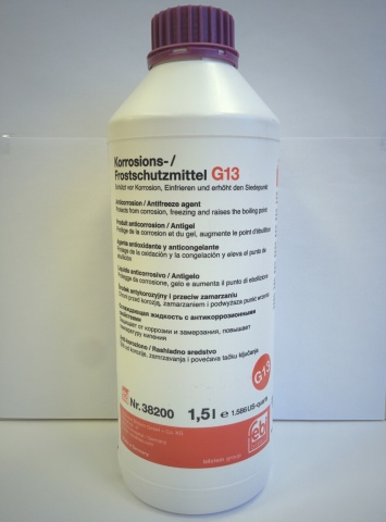 Антифриз FEBI Universal G13 концентрат сиреневый 1,5л 38200