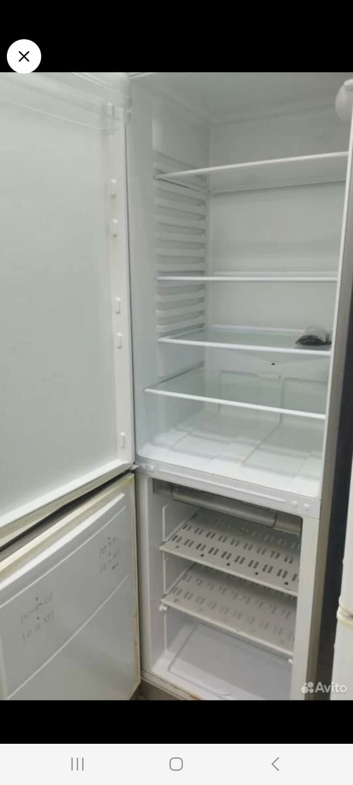 Холодильник Ariston rmba2200.lx.019, бу, гарантия 6 мес