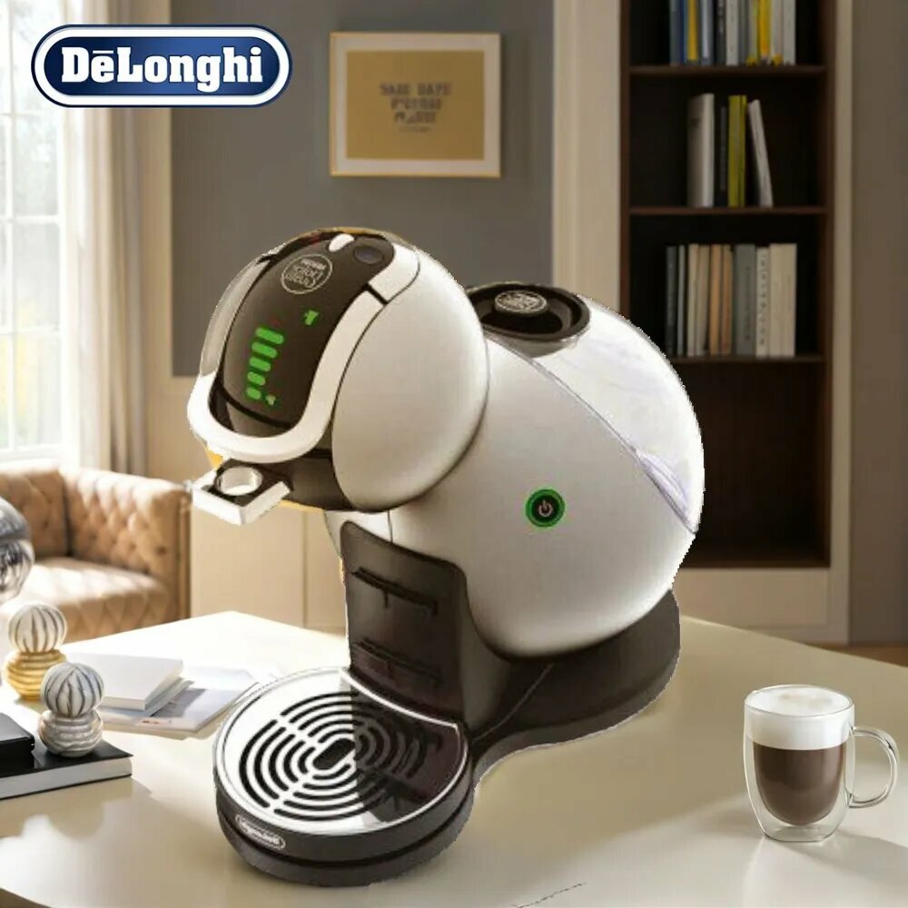 Nescafe Dolce Gusto Капсульная кофемашина DeLonghi EDG626. Silver MELODY AUTOMATIC, серебристый