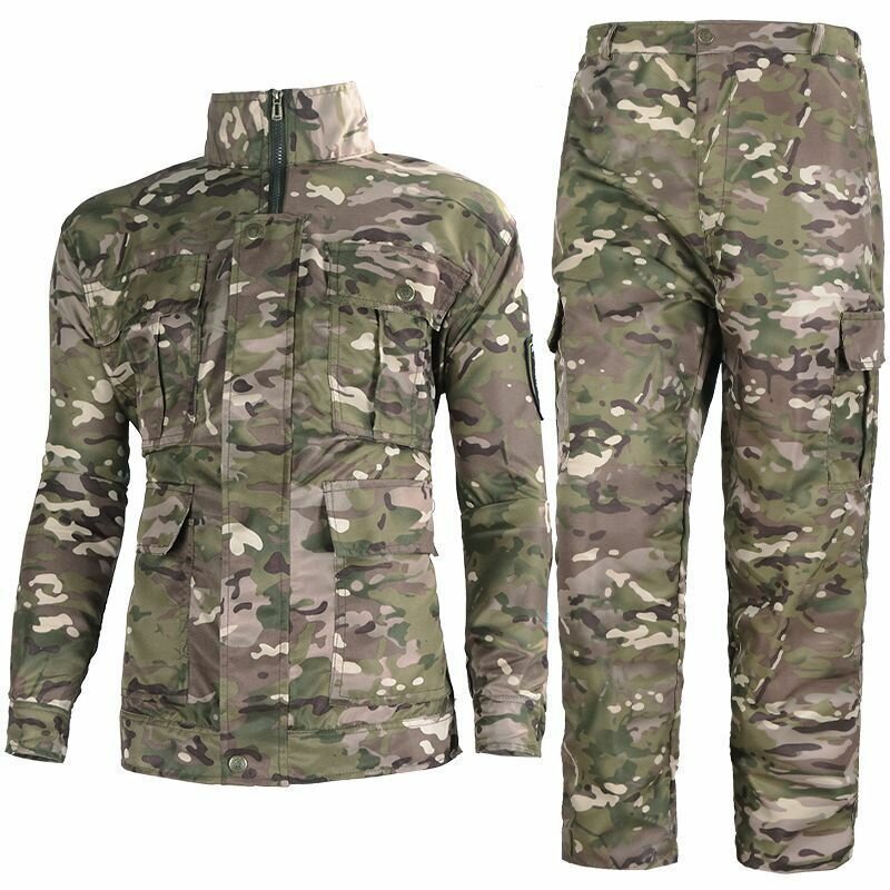 Весной и осенью утолщенный и износостойкий открытый камуфляжный охотничий костюм