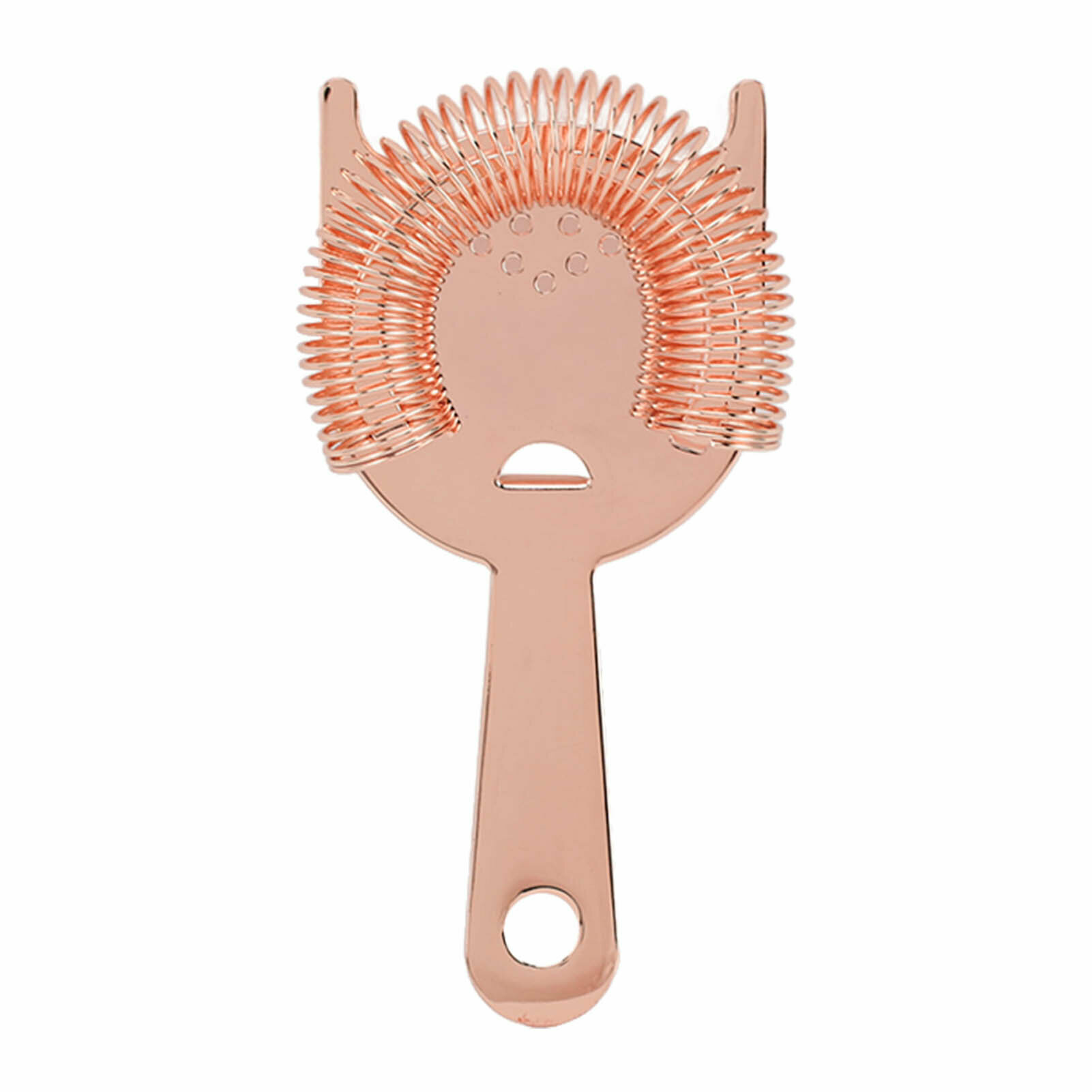 Барковая коктейльная ситечко из нержавеющая сталь с проволочной пружинной ледяной фильтрацией универсальный батончик для напитков Домашние бармены Розовое золото